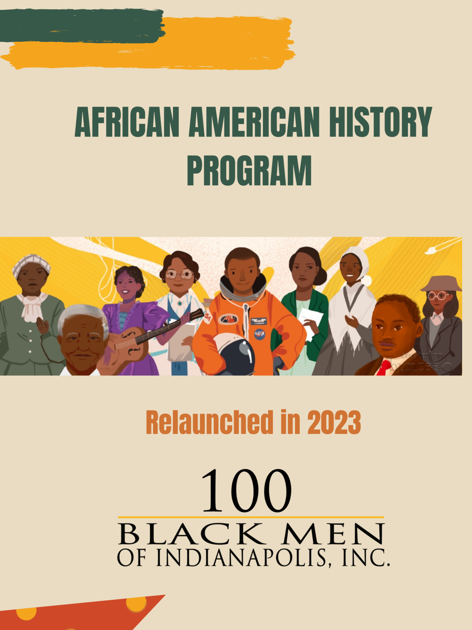 African American History Challenge – 100 Black Men of Indianapolis